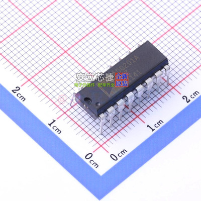 模拟开关/多路复用器 ADG201AKNZ PDIP-16 ADI(亚德诺) 全新原装