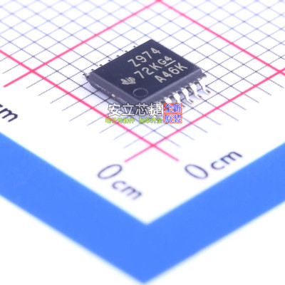 运算放大器 TL974IPWR TSSOP-14 TI/德州 电子元器件配单全新原装