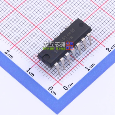 逻辑门 SN74HC27N PDIP-14 TI/德州 电子元器件配单全新原装