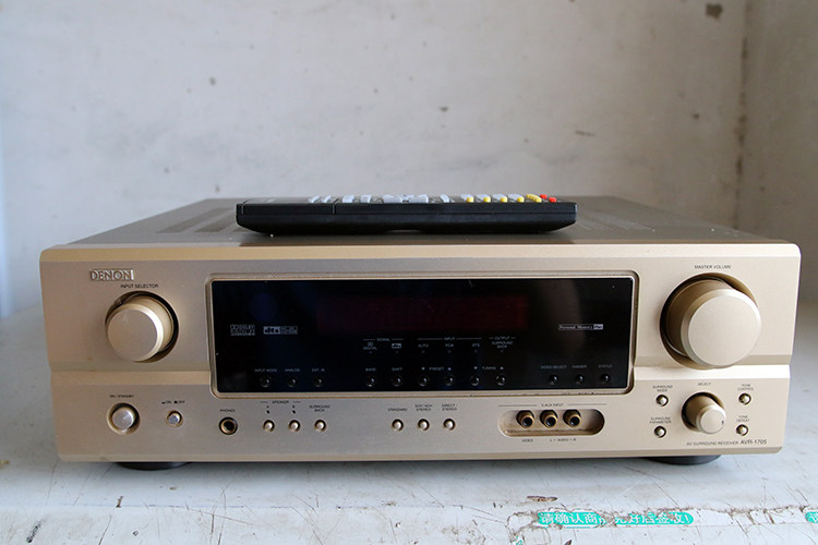 原装正品天龙功放机AVR-1705 6.1声道光纤同轴二手AV功放DTS杜_虎窝淘
