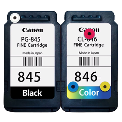 佳能原装845846升级可加墨墨盒