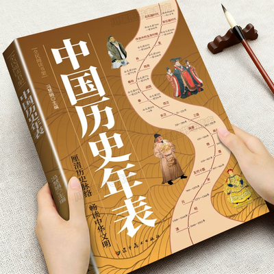 中国历史年表历史传统文化常识书