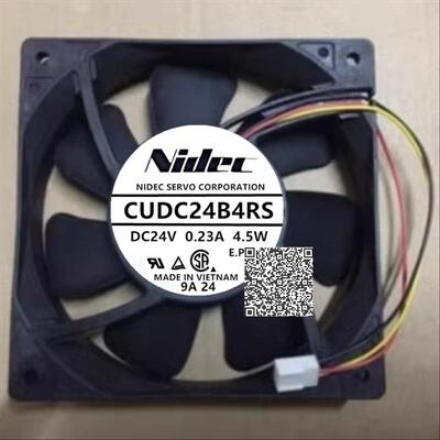 全新原装日本NIDEC CUDC24B4RS 24V 0.23A 4.5W 12025 三线风扇