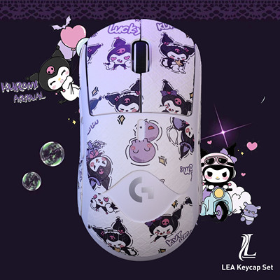 LEA电竞罗技GPW二代鼠标防滑贴2代三代3代全包贴纸狗屁王不掉色
