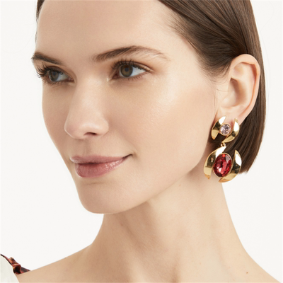 oscar欧美时尚简约复古耳环