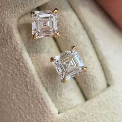 CHESNOW阿斯切钻石耳钉小众高级