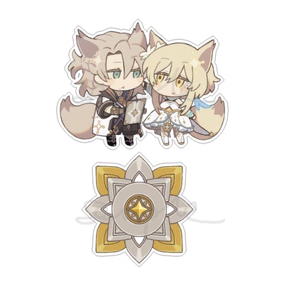 日本周原动漫阿贝多亚克力立牌