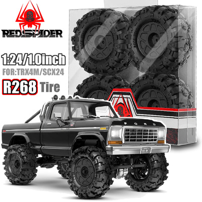 RS红蜘蛛1/18攀爬TRAXXAS TRX-4M Ford福特 HB CR18P轮胎套装R268