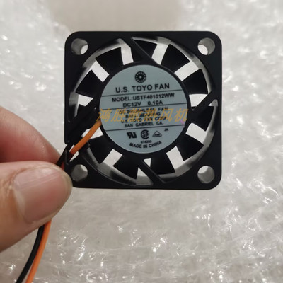 全新 USTF401012MW DC12V 0.10A 散热风扇