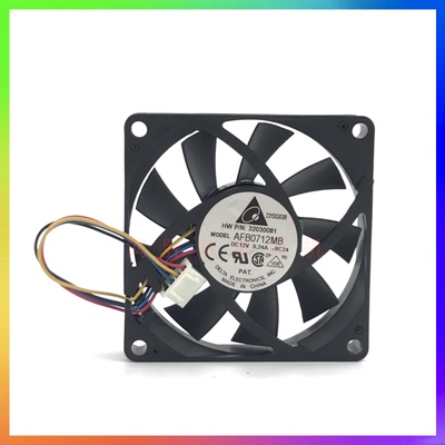 台达 AFB0712MB 7015 12V 0.24A 7CM 4线PWM温控CPU散热风扇