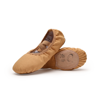 北舞免系带舞蹈鞋儿童形体成人