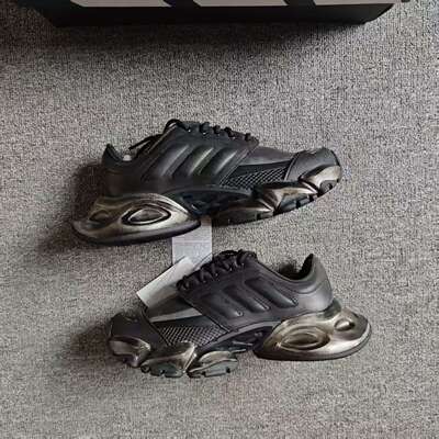 ADIDAS阿迪达斯男子黑武士机能风皮面金属头XLG休闲鞋JQ7591