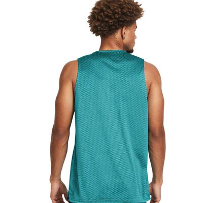 安德玛UA春夏Baseline男子双面篮球运动背心1386059