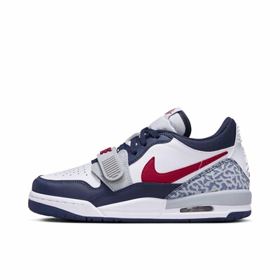 JordanLegacy 312 舒适百搭GS 低帮 篮球鞋 白蓝 男女CD9054-164