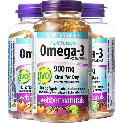 伟博天然强度omega3养护深海鱼油