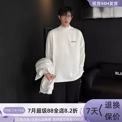 Adidas阿迪达斯三叶草男长袖T恤