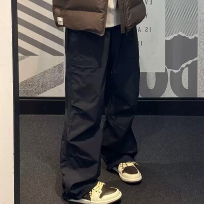 Nike耐克男宽松梭织拒水运动长裤