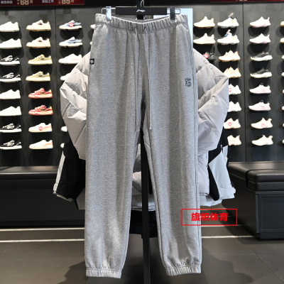 李宁反伍系列男子加绒运动卫裤