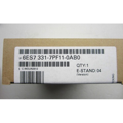 西门子6ES7331-7PF11-0AB0模拟量输入模块6ES73317PF110AB0现货XX