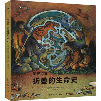 洞穿世界 折叠的生命史 书 阿瑟·约翰·霍梅迪厄绘自然科学青少年读物生命科学青少书籍正版中国友谊出版公司