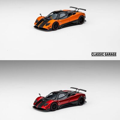 现货Classic Garage 1:64 帕加尼zonda Cinque 合金收藏汽车模型