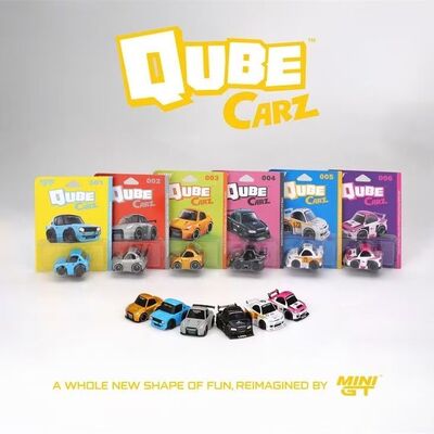 MINIGT QubeCarz Q车 蛋车 日产 Nissan LB套装挂卡包装合金车模