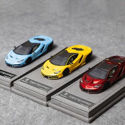 YM 代工 速界 1:64 兰博基尼 CentenaRio  LP770-4 树脂车模