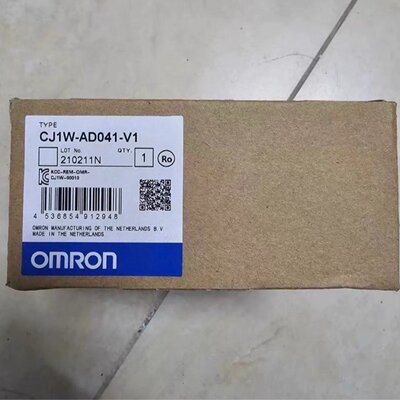 议价欧姆龙CJ1W-AD041-V1模拟量输入模工程余料，库存能维修