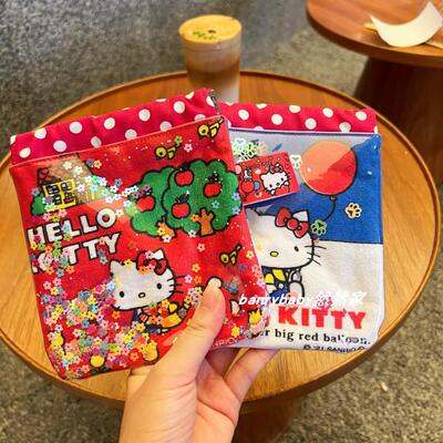 手作可爱卡通KT化妆包