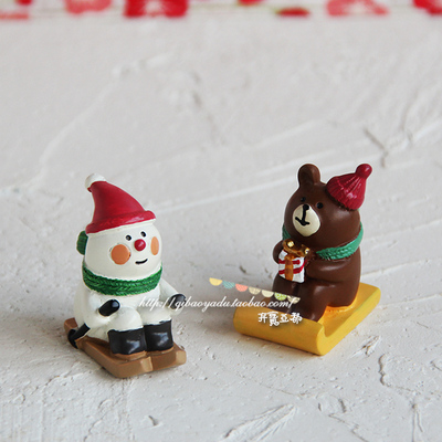 树脂摆件日系桌面公仔微景观摆件