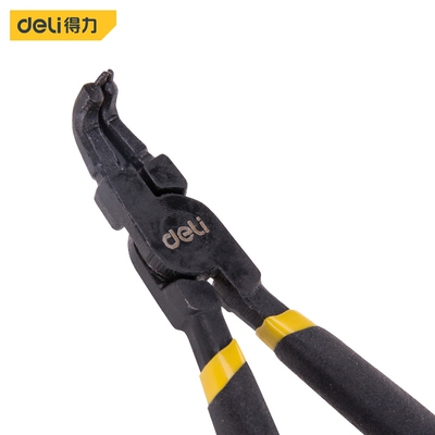 得力簧钳挡圈钳弯头卡