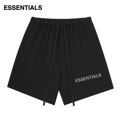 ESSENTIALS官网卫裤短裤FOG美式高街潮牌运动五分裤男2024夏季