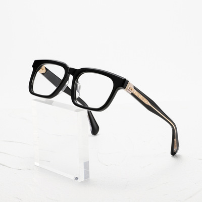 匠心手造JACQUES新款同款JMM312lX8.0厚料玳瑁板材方框太阳镜厚料