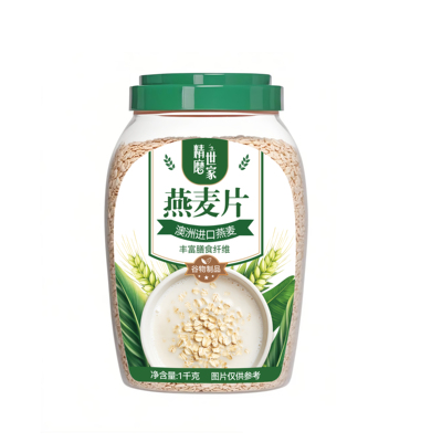 华精纯燕麦袋装大片无蔗糖代餐