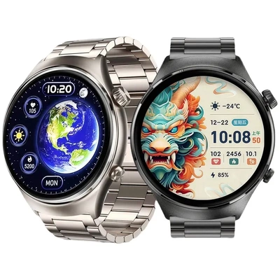 智能手表超薄款watch5双支付通话心率血压健康检测运动跑步NFC