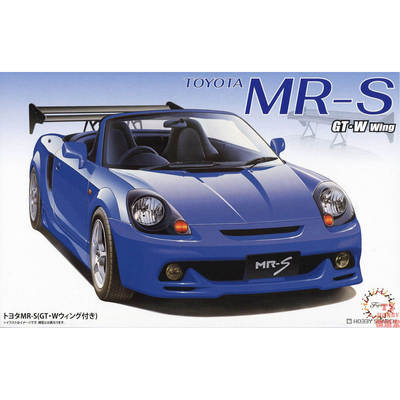 富士美 FUJIMI1/24 拼装车模 Toyota MR-S 带双层GT尾翼 04819