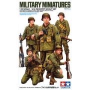 田宫拼装模型 1/ 35 美国 步兵侦察兵小队 5人组 35379