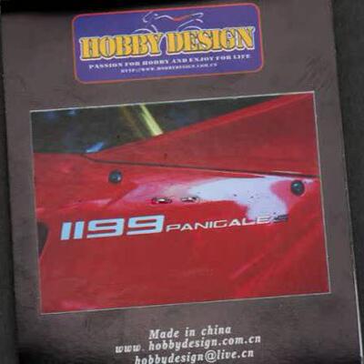 HobbyDesign 1/12 Ducati 1199车身螺丝B 1.0mm螺丝 HD07-0077