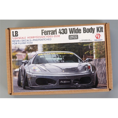 HobbyDesign模型改造件1/24 Ferrari 430 宽体改件 HD03-0530