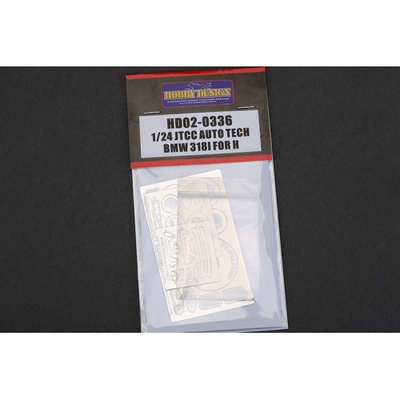 HobbyDesign 蚀刻片 1/24 Jtcc Auto Tech BMW 318I HD02-0336