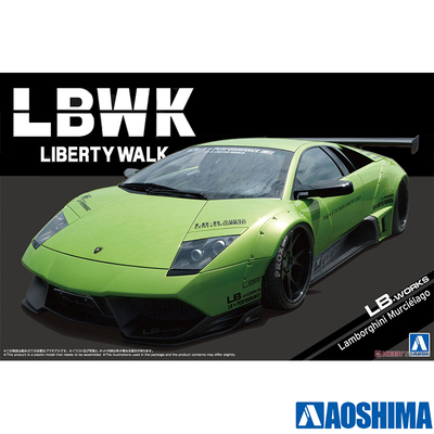青岛社1/24 LB-WORKS 兰博基尼 Murcielago 限定版 05994