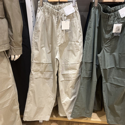 大厂单男装情侣宽腿休闲裤长裤工装裤降落伞兵裤子471183/480804