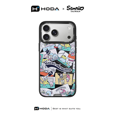 HODA好贴【三丽鸥-谁与争锋】适用苹果17ProMax手机壳新款卡通磁吸保护套iphone16Pro全包气囊防摔相机按键15