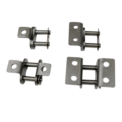 单侧弯板链条接头4分1寸