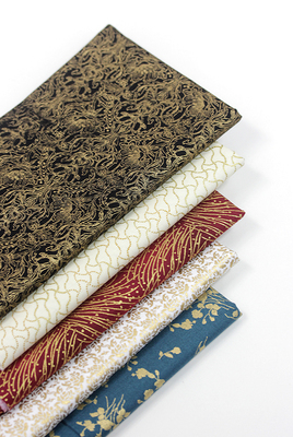 手工DIY棉布/韩国进口拼布布料/ 圣诞布 烫金布 170708-04