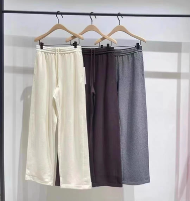 【a系列】正品2025冬新品厚实双面绒直筒裤卫裤MBE4PAT017