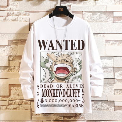 海贼王联名长袖t恤衣服路飞索隆