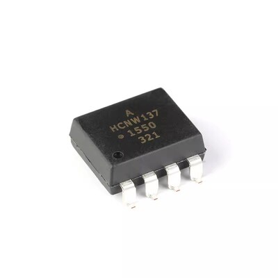 原装正品 HCNW137-500E SMD-8 高CMR 高速TTL兼容光电耦合器芯片