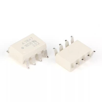 原装正品 贴片 QCPL-7847-500E SMD-8 100kHz 光隔离放大器芯片