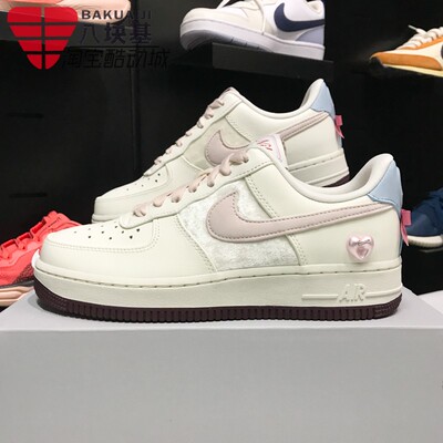 Nike耐克女鞋2026春季情人节系列空军一号运动休闲板鞋IQ4937-161